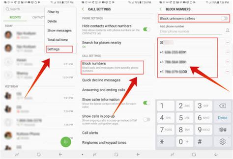 how to block a number on android mashtips