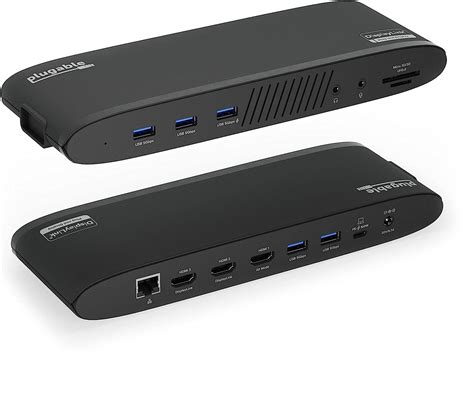 Plugable 14 In 1 Usb C Triple Monitor Docking Station With