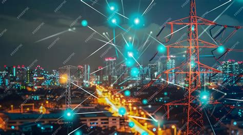 Smart Grid Management System Optimizing Efficient Energy Flow And Distribution Premium Ai