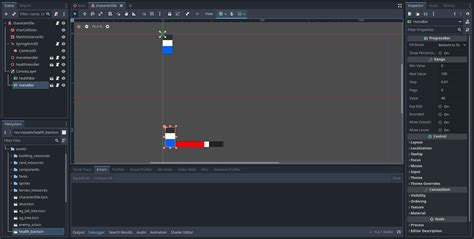 additional progress bar and variable does not exist help godot forum