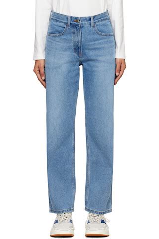 Blue TRS Tag Jeans By ADER Error On Sale