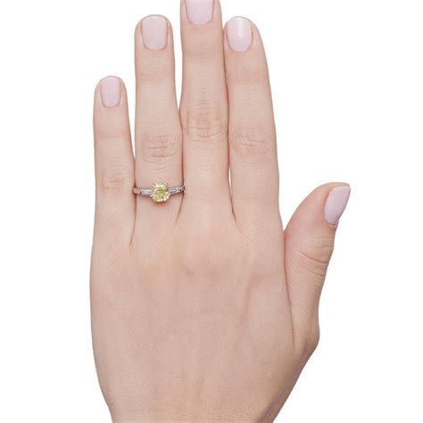Cushla Whiting 159 Carat Fiy Cushion Cut Diamond Barbara Engagement