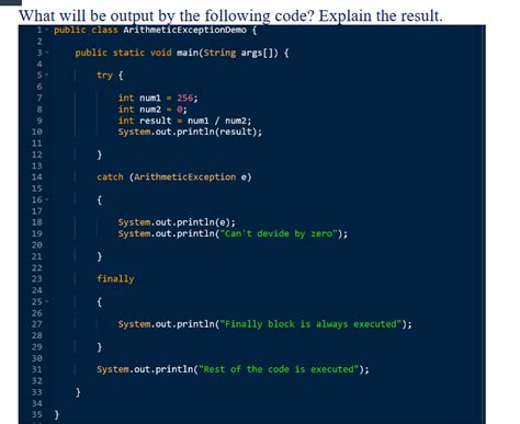 Solved What Will Be Output By The Following Code Explain Chegg