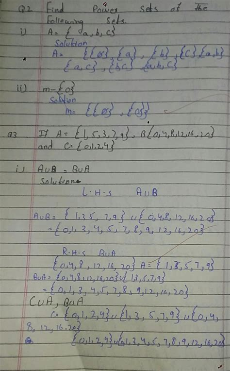 solution class 8 algabric operations on sets what is sets what is