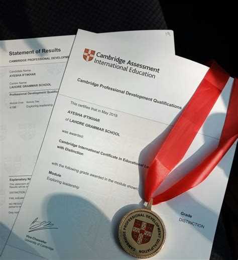 Education Cambridge Leadership Trainingmatters Proudmoment Ayesha Iftikhar