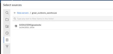 How To Load A Dataset Into A New Data Module In Cognos Analytics