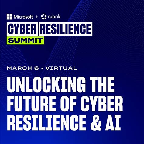 Rubrik Cyber Resilience Summit 2025 Rubrik