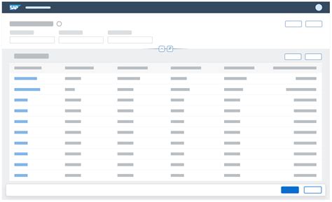 List Report Floorplan Sap Fiori Design Guidelines