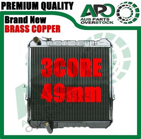 Copper Brass Radiator For Toyota Hilux Ln106 111 28 Diesel 2wd 88 97