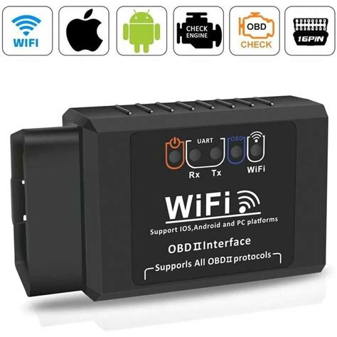 Obd2 Auto Diagnostic Case Car Diagnostic Wifi Socket Obd Adapter Multi Brand Fault Code Scanner