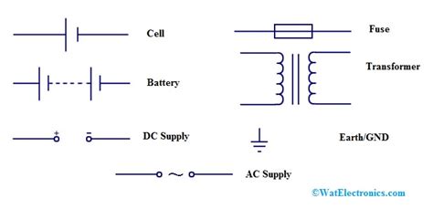 Electronic Circuit Symbols Their Notation Reference Designators