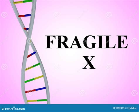 Fragile X Concept Stock Illustration Illustration Of Disease 93920515