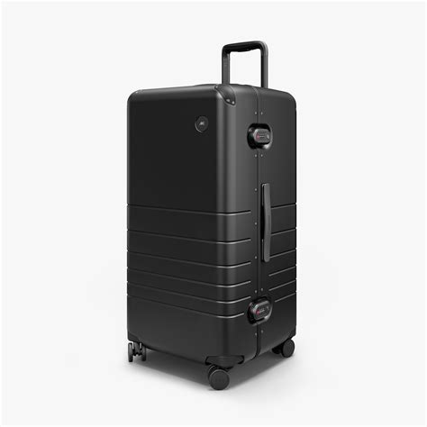 Hybrid Trunk Check In Luggage Aluminum Suitcases Monos