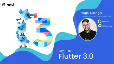 say hi to flutter 3 speaker deck