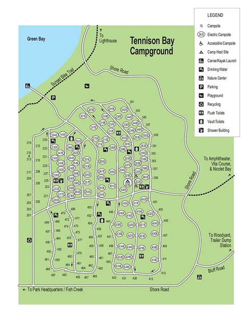 Wisconsin State Park Maps Dwhike