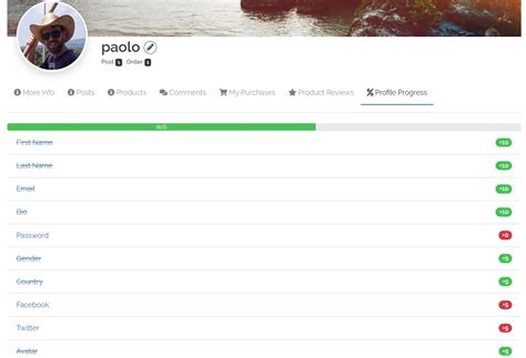 Profile Progress Userswp