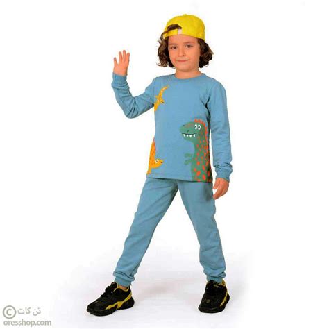 بلوز شلوار دایناسورهای بازیگوش تن کات Tan Cut فروشگاه کودک اُرِس
