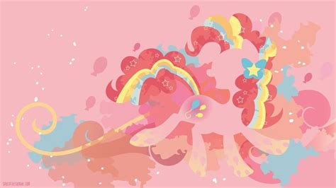 Rainbow Power Pinkie Pie Silhouette Wall By Sambaneko On Deviantart