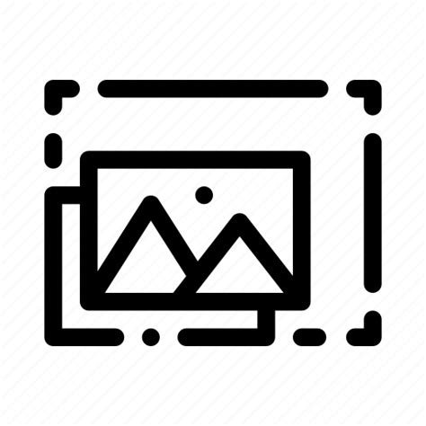 Resize Scale Expand Size Shape Picture Mountain Icon Download On Iconfinder