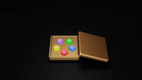 🦑 Traditional Gonggi Game Set Inspired By Squid Game 3d Printable File・archivo Stl Para