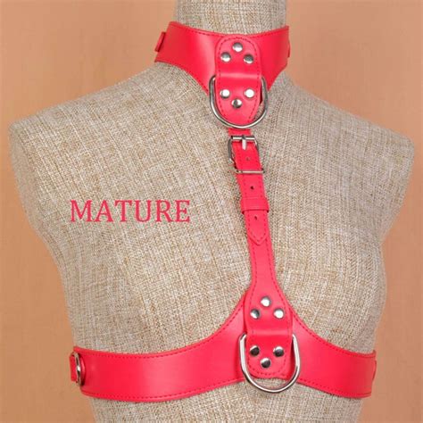 Leather Bondage Harness Etsy