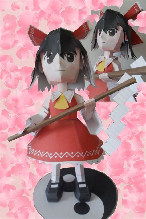 Reimu Model By Xdmoney On Deviantart