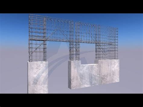 How To Create Wall With Openings Reinforcement By ALLTO PythonParts YouTube
