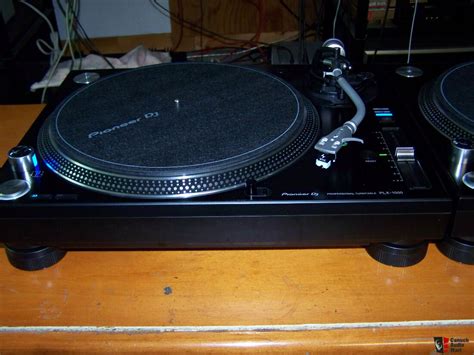 Pair Of Pioneer Plx 1000 Professional High Torque Direct Drive Dj
