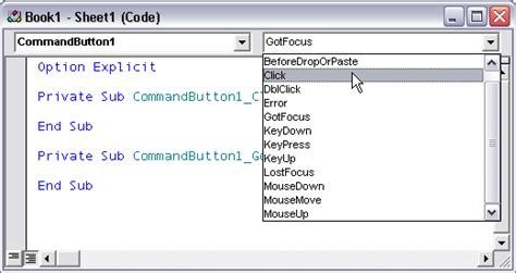 Forms Controls And Activex Controls In Excel Peltier Tech