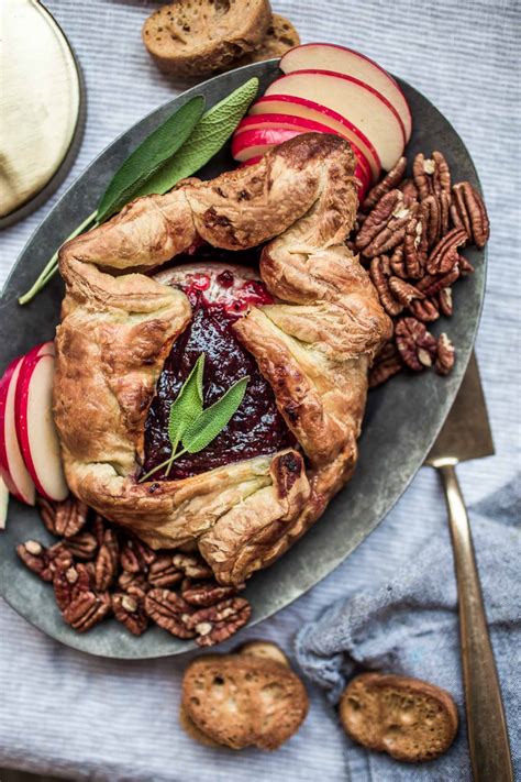 Baked Brie With Jam In Puff Pastry Platings Pairings