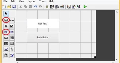 Sak Edit Text Static Text Dan Push Button Gui Matlab