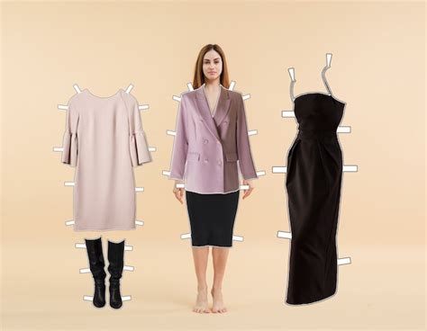 Premium Photo Full Shot Woman Clothing Formality Scale