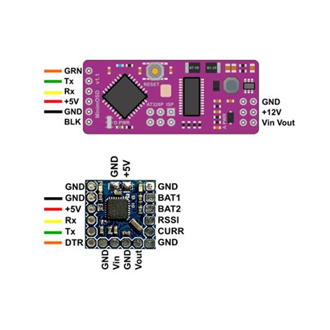 Minim Osd On Screen Display Ardupilot Osd Rev 1 1 For Px4 Pix Pixhawk
