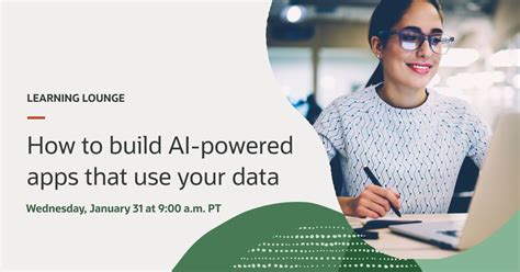 How To Build Genai Powered Apps That Use Your Data Oracle Database