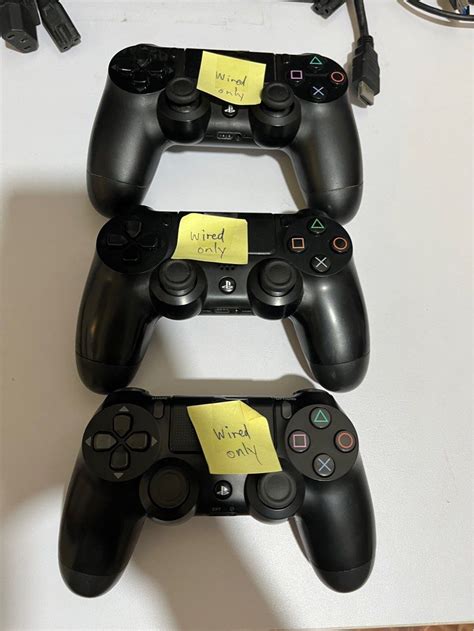 Original Ds4 Controller Wired Only Video Gaming Gaming Accessories