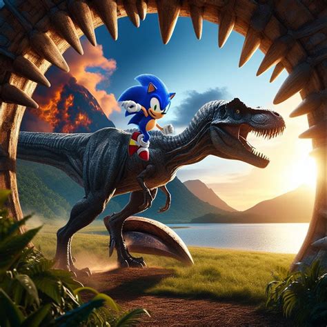 Sonic Jurassic Park Ai Generated By Joshuaecw21985 On Deviantart