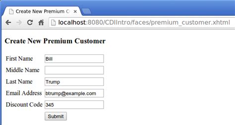 Contexts And Dependency Injection In Netbeans