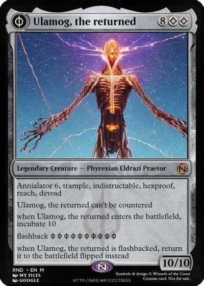 Mtgnexus Ulamog The Returned The Eldrazi Returned