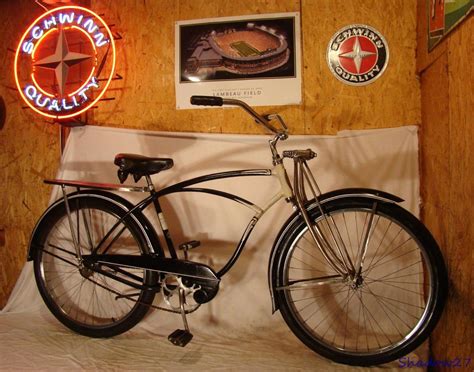 1953 Schwinn Hornet Mens B6 Springer Fork Cruiser Bicycle Phantom Wasp