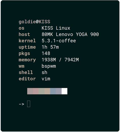 Github Dylanarapspfetch 🐧 A Pretty System Information Tool Written
