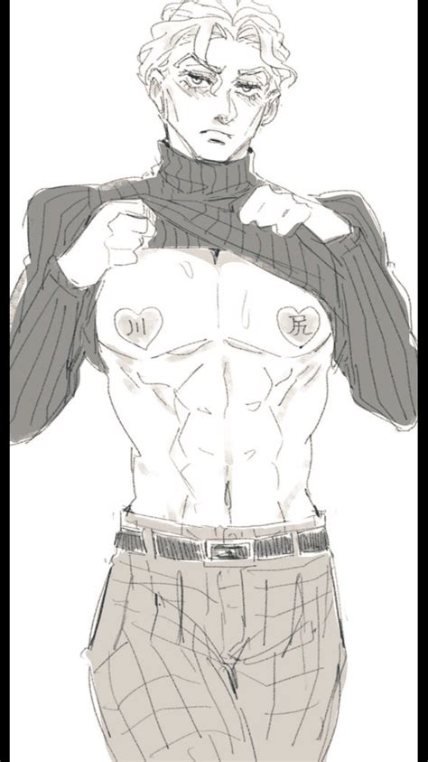 Rule 34 Abs Adsword Diamond Is Unbreakable Feminine Male Gay Jojos Bizarre Adventure Kosaku