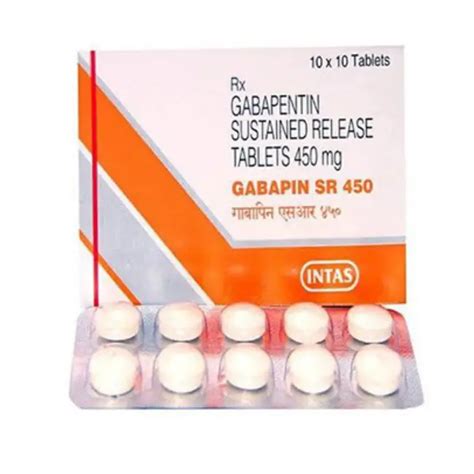 Gabapin Sr 450 Tablet View Usage Side Effects Price And Subtitute Egmedi