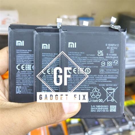 Jual Baterai Batre Xiaomi BN5A Original HP Xiaomi Poco M3 Pro 5G M2103K19PG Battery Batrei Tanam