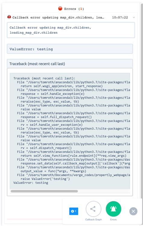open debugger on error dash dash python plotly community forum