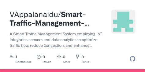 Github Vappalanaidusmart Traffic Management System Using Iot A