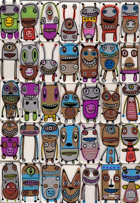 Fun Bot A Tiny Domino Robot That Makes Everywhere You Are A Fun Place