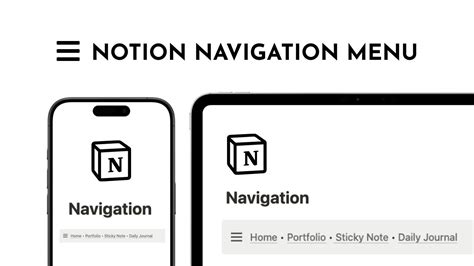 How To Build Navigation Menu Bar In Notion Notion Tips And Tutorial Youtube
