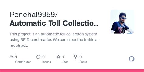 Github Penchal9959automatictollcollectionsystem This Project Is An Automatic Toll