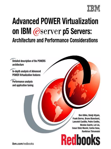 Advanced Power Virtualization On Ibm Eserver P5 Servers Architecture And Performance