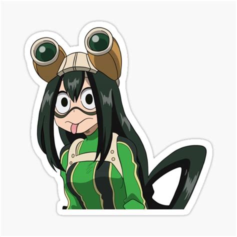 Tsuyu Asui Stickers Redbubble